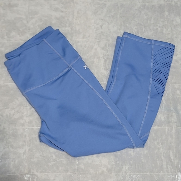 Kayodan | Pants & Jumpsuits | Kyodan Capris Light Blue Perforated Yoga ...